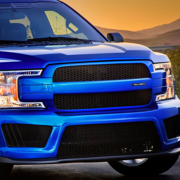 Saleen Front Grille Mesh | 2018–2020 Ford F-150 XR & Black Label ...