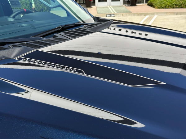 Decal Set, Hood, 2018-23, Sport Truck | Saleen Performance – Saleen ...