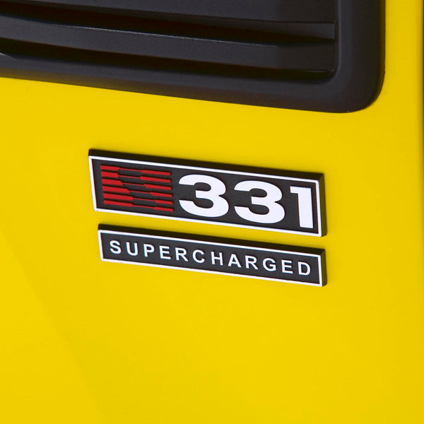 Fender Badge, Supercharged, 05-09 S281, S331 - Chrome – Saleen ...