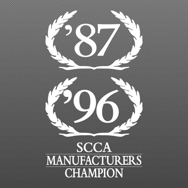 Wreath Decal, SCCA Champion, 1997 S281 S351 – Saleen Performance Parts