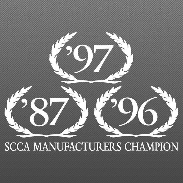 Wreath Decal, SCCA Champion, 1998 S281 S351 – Saleen Performance Parts