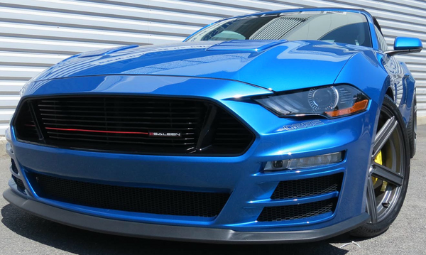 Saleen Front Fascia, Fiberglass, WL-YL, 18-23 Mustang S302 – Saleen ...