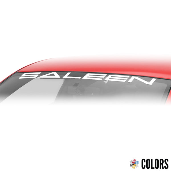 Windshield Banner, Saleen, 10-23 S302, S351 – Saleen Performance Parts